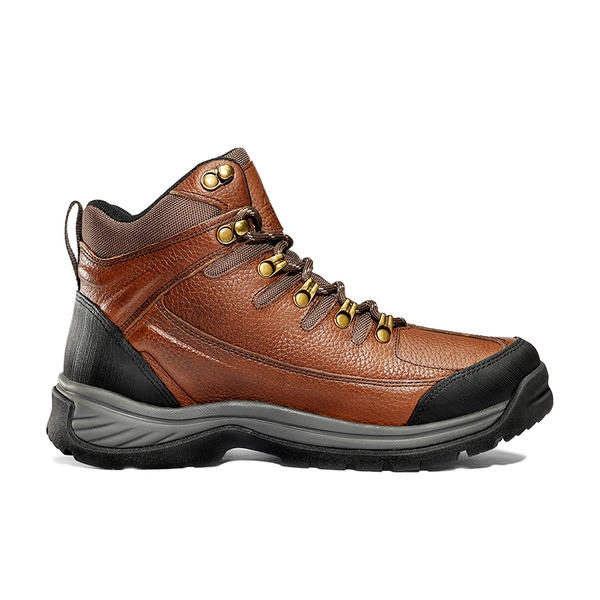 Men's Waterproof Leather Hiking Boots-nortiv8shoes